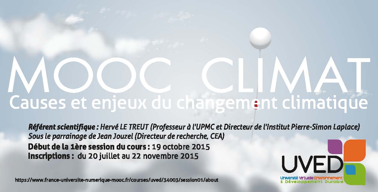 Opening of registration for the "Causes and challenges of climate ...